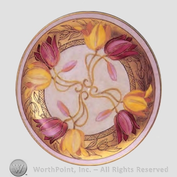 Mark with China Pattern: GIFFORD TULIPS; Plate. | #868728