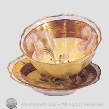 Mark with China Pattern: PINK TWIN POPPY; Berry | #868740