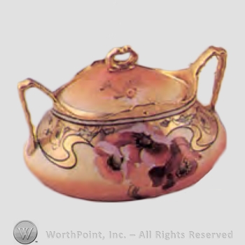 Mark with China Pattern: POPPY AND DAISY; Lidded | #868746