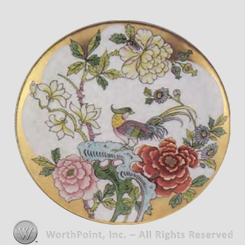 Mark with China Pattern: ENAMELED PEONIES AND | #868869