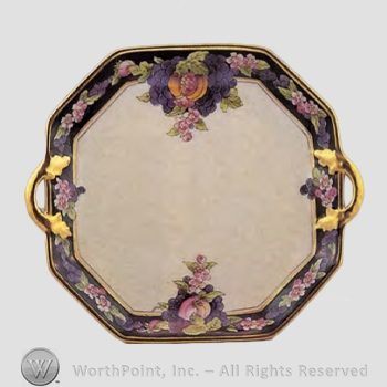 Mark with China Pattern: PURPLE GRAPES AND | #868932