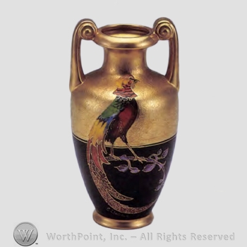 Mark with China Pattern: PHEASANT ON BLACK AND | #868936