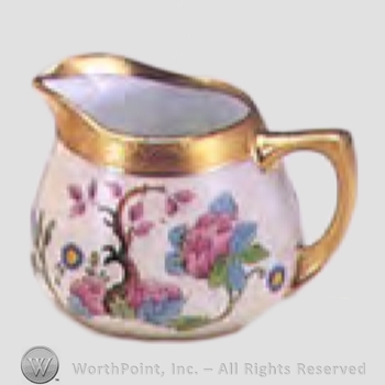 Mark with China Pattern: INDIAN TREE; Creamer. | #869054