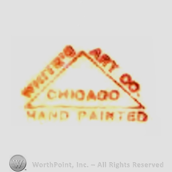 Mark with The text "WHITE'S ART CO. CHICAGO HAND | #869440