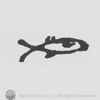 Mark with A shape like a fish. | #8743