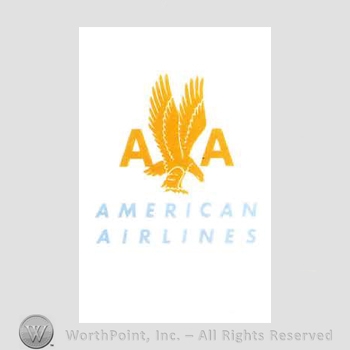 Mark with An eagle, the letters "AA" and the text | #877909