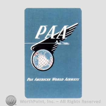 Mark with The letters "PAA", an airplane, a wing, | #877972