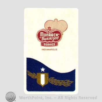 Mark with A crown, the text "MONARCH Buickized | #878022