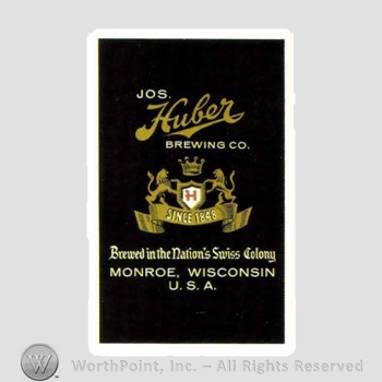 Mark with The text "JOS. Huber BREWING CO.", a | #878145