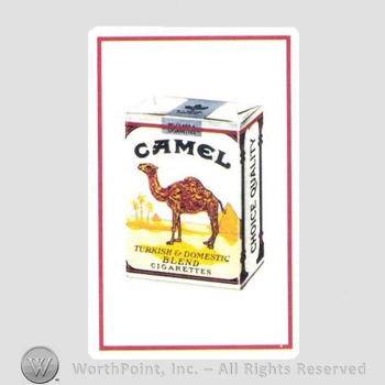 Mark with A packet of cigarettes, the text "CAMEL | #878217