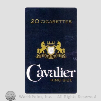 Mark with The text "20 CIGARETTES Cavalier KING | #878227
