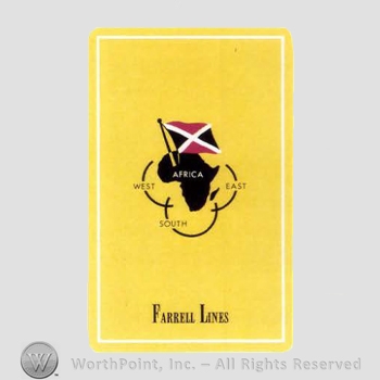 Mark with A flag and the text "AFRICA WEST EAST | #878263