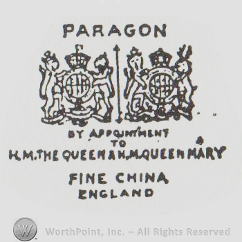 Mark with Paragon written with uppercase letters | #8791