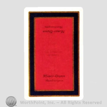 Mark with The text "Miner-Dunn Hamburgers". | #880920