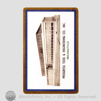 Mark with A building and the text "PROGRESS TOOL | #881069