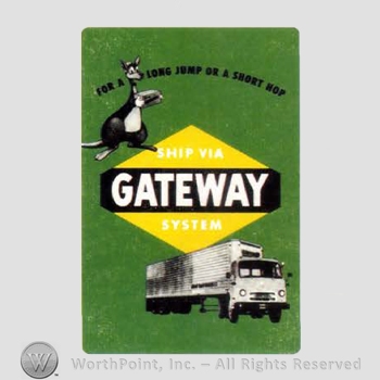 Mark with An animal, a label, the text "SHIP VIA | #881181