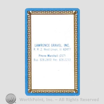 Mark with The text "LAWRENCE GRAVEL, INC. West | #881435