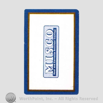 Mark with A rectangle and the text "MISCO". | #881465