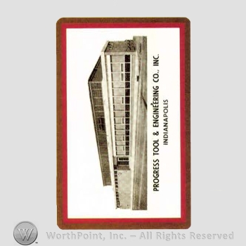 Mark with A building and the text "PROGRESS TOOL | #881495