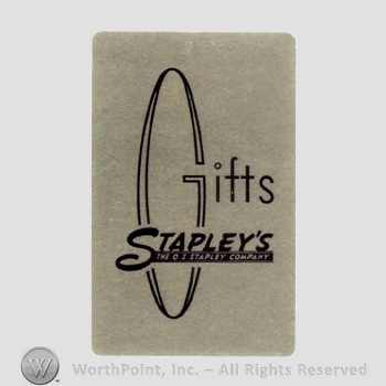 Mark with The text "Gifts STAPLEY'S THE O S | #881556