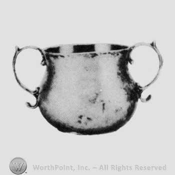 Mark with American silversmith pattern; cup. | #881825