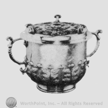Mark with American silversmith pattern; cup. | #881826