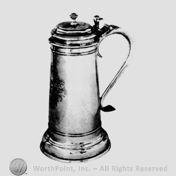 Mark with American silversmith pattern: FLAGON; | #881831