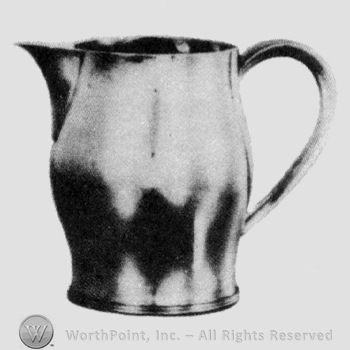 Mark with American silversmith pattern; pitcher. | #881870