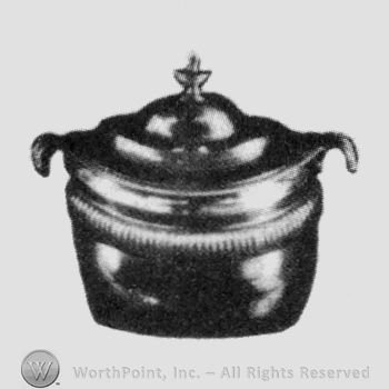 Mark with American silversmith pattern; covered | #881928