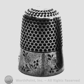 Mark with Silver Thimble: Folk-flowers. | #886316