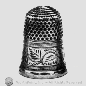 Mark with Silver Thimble: Leaves. | #886334