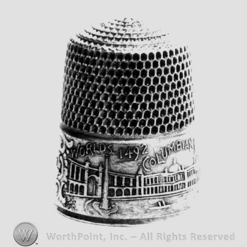 Mark with Silver Thimble: Chicago World's | #886556