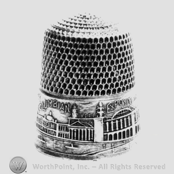 Mark with Silver Thimble: Chicago World's | #886557