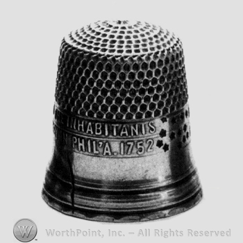 Mark with Silver Thimble: 'Liberty Bell', cat. | #886560
