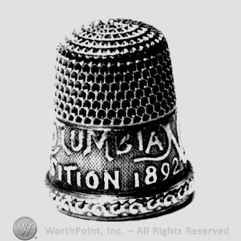 Mark with Silver Thimble: 1893 Chicago World's | #886574