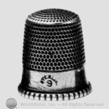 Mark with Silver Thimble: Utilitarian 'Light Bead | #886666