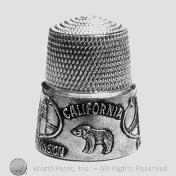 Mark with Silver Thimble: California, the BATS | #886725