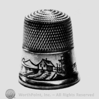 Mark with Silver Thimble: Silver-filled, | #886740