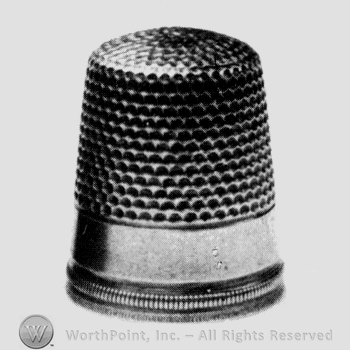 Mark with Silver Thimble: Utilitarian, plain | #886802