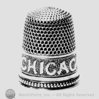 Mark with Silver Thimble: 'Chicago, 1893', on | #886865