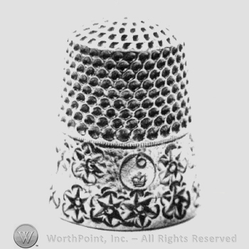 Mark with Silver Thimble: Folk-art designs. | #886967