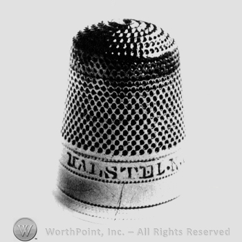 Mark with Silver Thimble: Steel-topped with bands | #887055