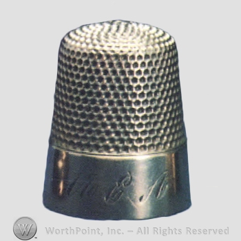 Mark with Gold, Quarker type thimble: Star | #887918