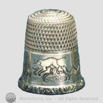 Mark with Sterling Silver thimble: Child's | #888080