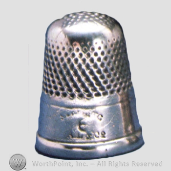Mark with Sterling Silver thimble: AL&Co., | #888085