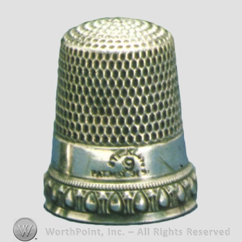 Mark with Sterling Silver thimble: PRISCILLA, | #888090