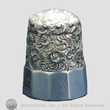 Mark with Sterling Silver thimble: Embroidery, | #888156