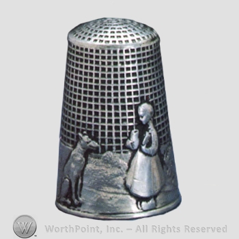 Mark with Sterling Silver thimble: Red Riding | #888196
