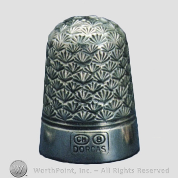 Mark with Silver thimble: CH, DORCAS. | #888203