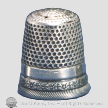 Mark with Sterling Silver thimble: Crown, H. | #888230